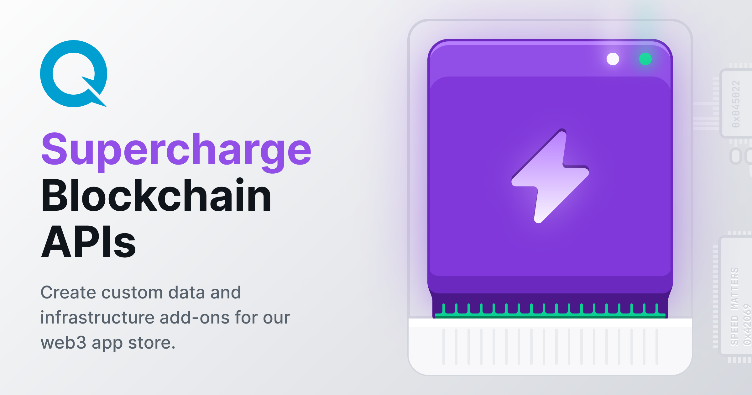 Blockchain Infra Marketplace By Quicknode
