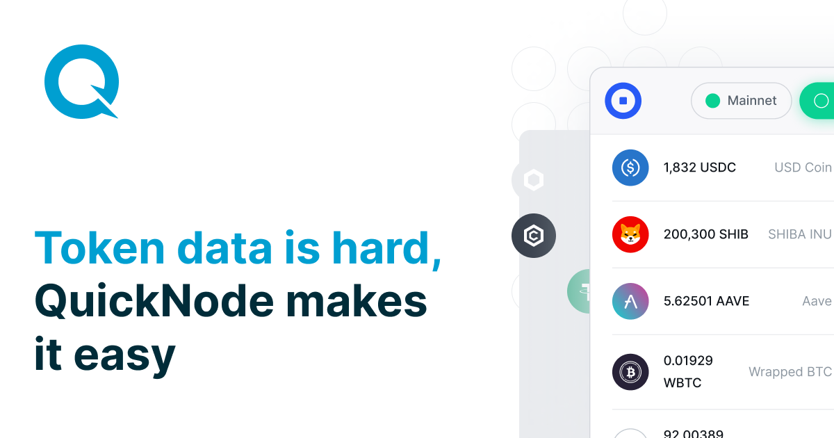 Token API - The Solution for Your Token Assets | QuickNode