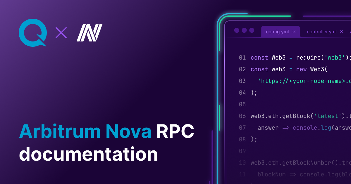 Arbitrum Nova QuickStart | QuickNode Docs